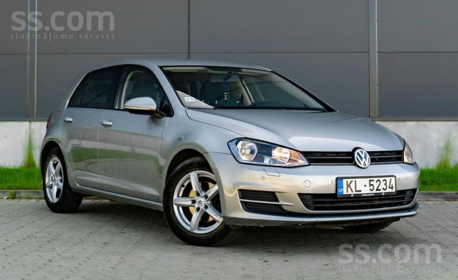 Grey Volkswagen Golf 2016 in Riga, with an engine capacity of 1.40 L and mileage of 268 thousand km for 7490 €, photo 4 on AUTOMOTO.COM.LV