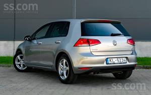 Grey Volkswagen Golf 2016 in Riga, with an engine capacity of 1.40 L and mileage of 268 thousand km for 7490 €, photo 5 on AUTOMOTO.COM.LV