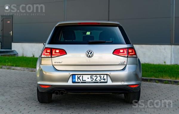 Grey Volkswagen Golf 2016 in Riga, with an engine capacity of 1.40 L and mileage of 268 thousand km for 7490 €, photo 6 on AUTOMOTO.COM.LV
