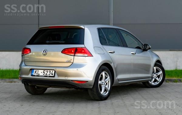 Grey Volkswagen Golf 2016 in Riga, with an engine capacity of 1.40 L and mileage of 268 thousand km for 7490 €, photo 7 on AUTOMOTO.COM.LV