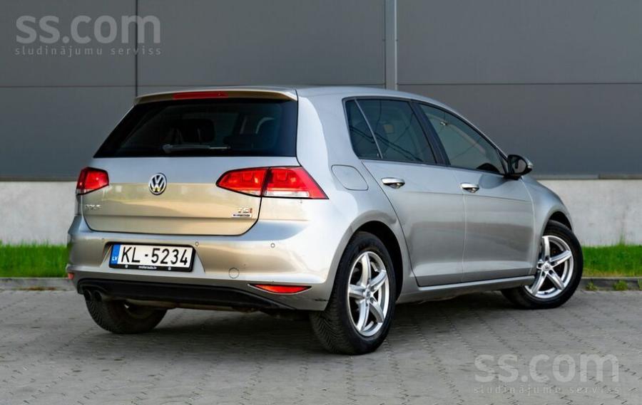 Grey Volkswagen Golf 2016 in Riga, with an engine capacity of 1.40 L and mileage of 268 thousand km for 7490 €, photo 8 on AUTOMOTO.COM.LV