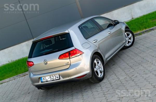 Grey Volkswagen Golf 2016 in Riga, with an engine capacity of 1.40 L and mileage of 268 thousand km for 7490 €, photo 8 on AUTOMOTO.COM.LV