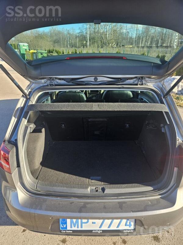 Pelēks Volkswagen Golf 2016 Rīga, ar dzinēja tilpumu 1.20 L un nobraukumu 175 tūkst. km par 7100 €, foto 9 vietnē AUTOMOTO.COM.LV