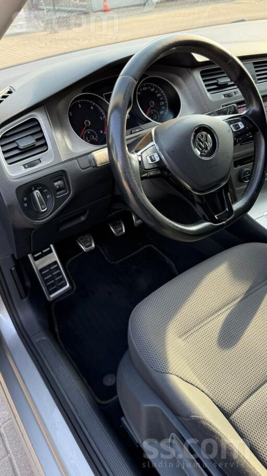 Pelēks Volkswagen Golf 2016 Daugavpils, ar dzinēja tilpumu 1.60 L un nobraukumu 178 tūkst. km par 6300 €, foto 11 vietnē AUTOMOTO.COM.LV