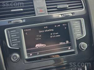 Grey Volkswagen Golf 2016 in Jelgava, with an engine capacity of 2.00 L and mileage of 213 thousand km for 12200 €, photo 24 on AUTOMOTO.COM.LV