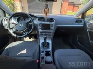 Pelēks Volkswagen Golf 2016 Tukums, ar dzinēja tilpumu 1.60 L un nobraukumu 152 tūkst. km par 9200 €, foto 6 vietnē AUTOMOTO.COM.LV