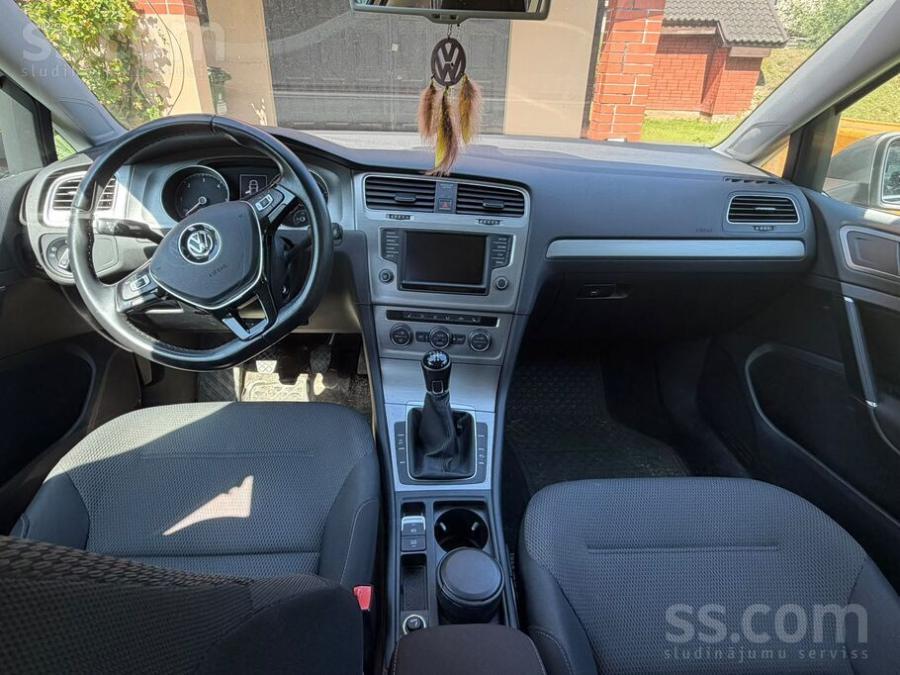 Pelēks Volkswagen Golf 2016 Tukums, ar dzinēja tilpumu 1.60 L un nobraukumu 152 tūkst. km par 9200 €, foto 6 vietnē AUTOMOTO.COM.LV
