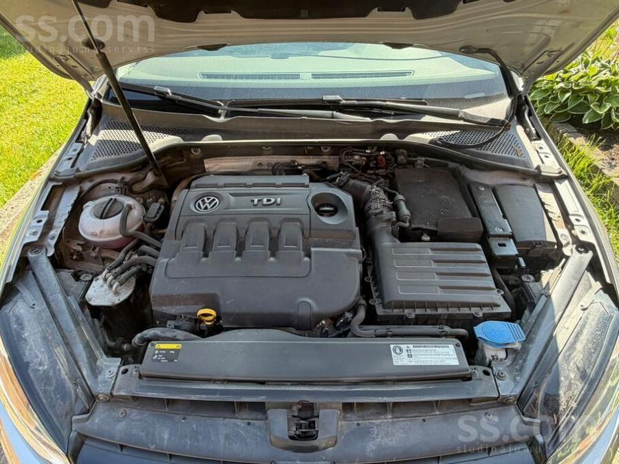 Pelēks Volkswagen Golf 2016 Tukums, ar dzinēja tilpumu 1.60 L un nobraukumu 152 tūkst. km par 9200 €, foto 10 vietnē AUTOMOTO.COM.LV