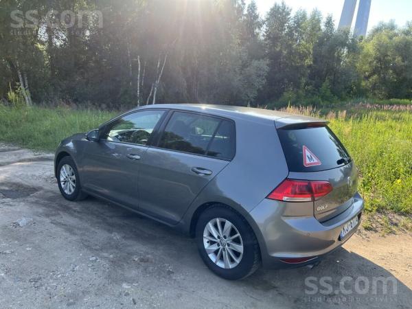 Grey Volkswagen Golf 2016 in Riga, with an engine capacity of 1.40 L and mileage of 200 thousand km for 7100 €, photo 7 on AUTOMOTO.COM.LV