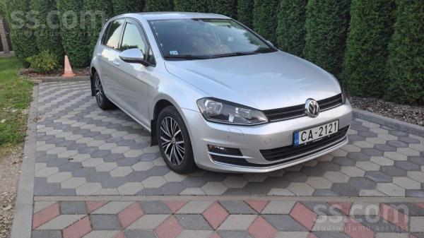 Grey Volkswagen Golf 2017 in Riga, with an engine capacity of 2.00 L and mileage of 0 thousand km for 7950 €, photo 1 on AUTOMOTO.COM.LV