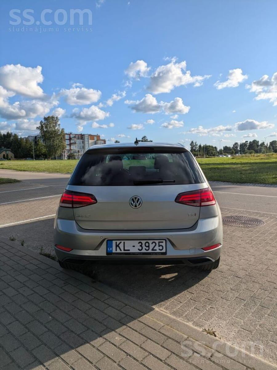 Pelēks Volkswagen Golf 2017 Rīga, ar dzinēja tilpumu 1.40 L un nobraukumu 131 tūkst. km par 11200 €, foto 8 vietnē AUTOMOTO.COM.LV
