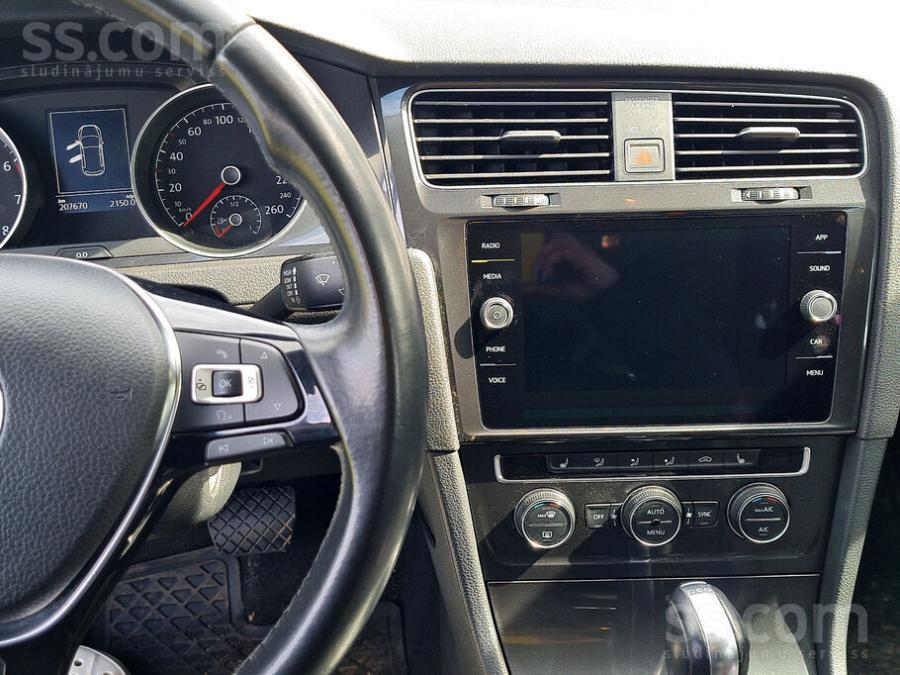 Pelēks Volkswagen Golf 2017 Talsi, ar dzinēja tilpumu 1.40 L un nobraukumu 224 tūkst. km par 9000 €, foto 8 vietnē AUTOMOTO.COM.LV