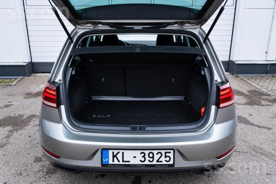 Pelēks Volkswagen Golf 2017 Rīga, ar dzinēja tilpumu 1.40 L un nobraukumu 134 tūkst. km par 10950 €, foto 9 vietnē AUTOMOTO.COM.LV