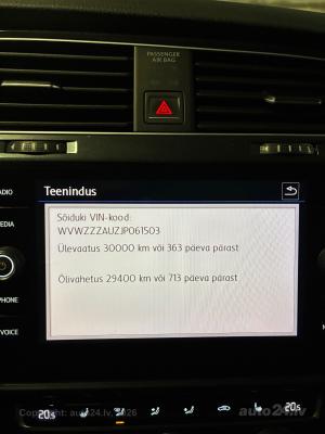 Pelēks Volkswagen Golf 2017 Tallina, ar dzinēja tilpumu 1.40 L un nobraukumu 110 tūkst. km par 11999 €, foto 14 vietnē AUTOMOTO.COM.LV