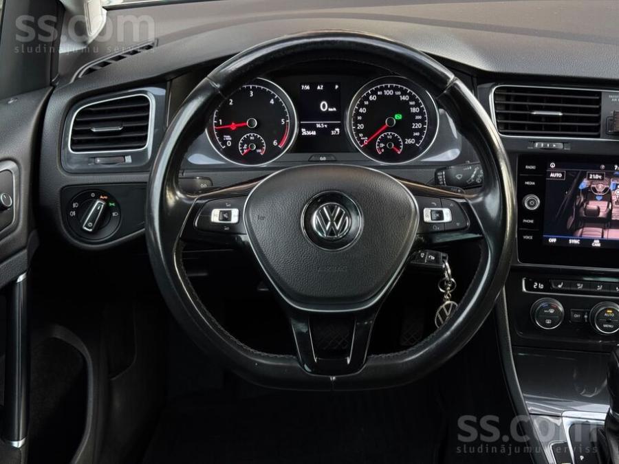 Pelēks Volkswagen Golf 2017 Valmiera, ar dzinēja tilpumu 1.60 L un nobraukumu 265 tūkst. km par 8200 €, foto 9 vietnē AUTOMOTO.COM.LV