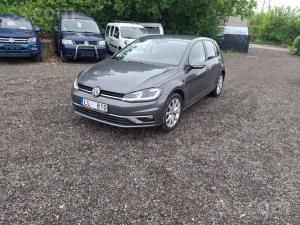 Grey Volkswagen Golf 2018 in Riga, with an engine capacity of 1.50 L and mileage of 56 thousand km for 9800 €, photo 1 on AUTOMOTO.COM.LV