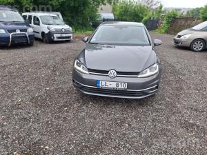 Grey Volkswagen Golf 2018 in Riga, with an engine capacity of 1.50 L and mileage of 56 thousand km for 9800 €, photo 3 on AUTOMOTO.COM.LV