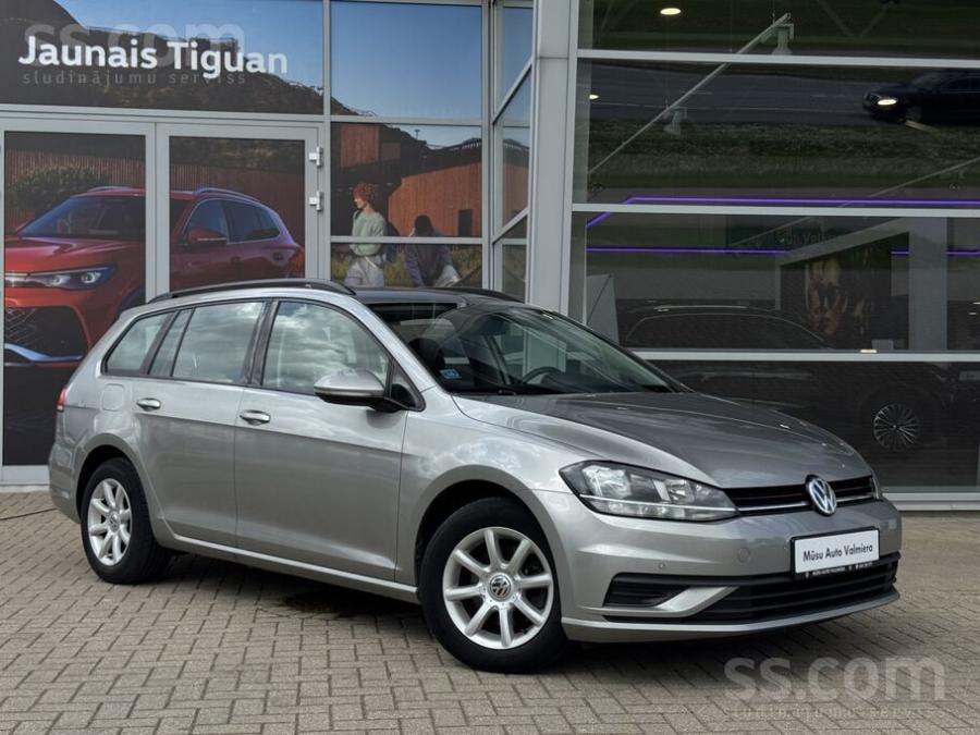 Grey Volkswagen Golf 2018 in Valmiera, with an engine capacity of 1.60 L and mileage of 209 thousand km for 9900 €, photo 1 on AUTOMOTO.COM.LV