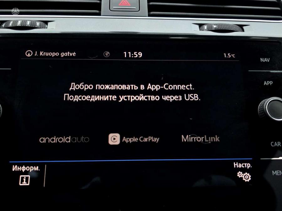 Серый Фольксваген Гольф 2018 в Таураге, объемом двигателя 1.40 л и пробегом 266 тыс. км за 7300 €, фото 27 на AUTOMOTO.COM.LV