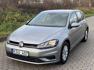 Grey Volkswagen Golf 2018 in Vilnius, with an engine capacity of 1.00 L and mileage of 75 thousand km for 10500 €, photo  on AUTOMOTO.COM.LV