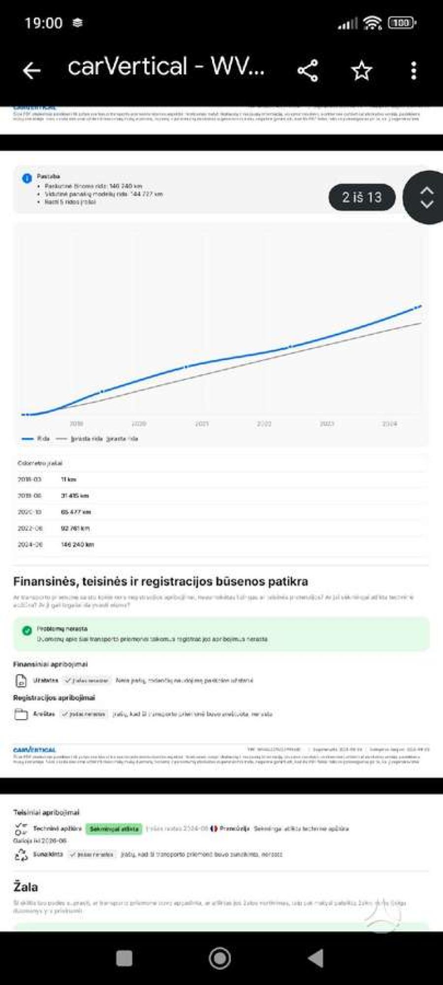 Grey Volkswagen Golf 2018 in Kaunas, with an engine capacity of 1.97 L and mileage of 180 thousand km for 12500 €, photo 26 on AUTOMOTO.COM.LV