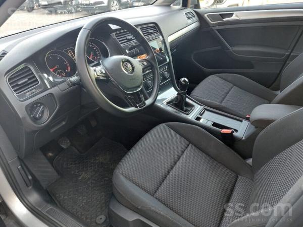 Pelēks Volkswagen Golf 2018 Rīga, ar dzinēja tilpumu 1.60 L un nobraukumu 246 tūkst. km par 6655 €, foto 7 vietnē AUTOMOTO.COM.LV