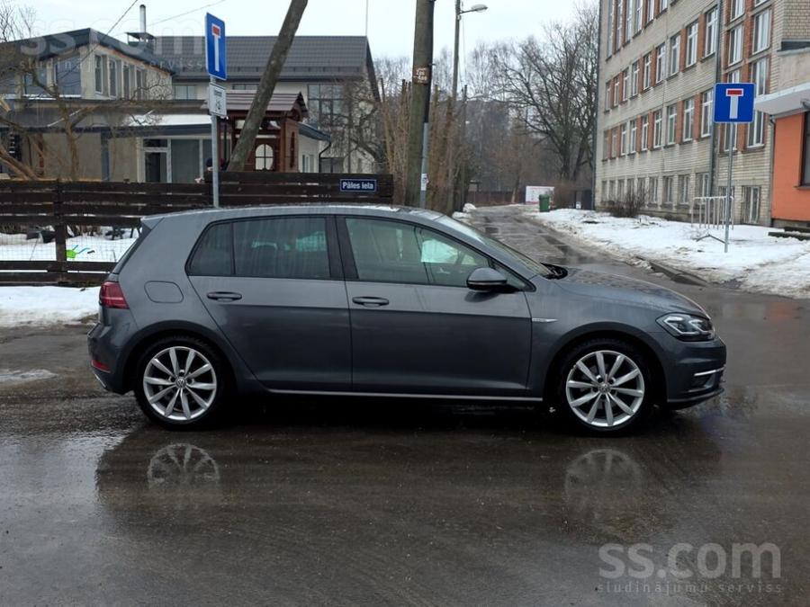 Pelēks Volkswagen Golf 2018 Rīga, ar dzinēja tilpumu 1.50 L un nobraukumu 174 tūkst. km par 11000 €, foto 6 vietnē AUTOMOTO.COM.LV