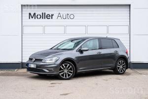 Grey Volkswagen Golf 2018 in Riga, with an engine capacity of 2.00 L and mileage of 157 thousand km for 12950 €, photo  on AUTOMOTO.COM.LV