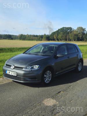 Pelēks Volkswagen Golf 2018 Ventspils, ar dzinēja tilpumu 1.40 L un nobraukumu 95 tūkst. km par 13000 €, foto  vietnē AUTOMOTO.COM.LV