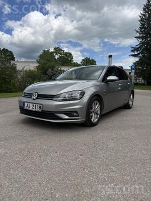 Pelēks Volkswagen Golf 2018 Jelgava, ar dzinēja tilpumu 1.50 L un nobraukumu 57 tūkst. km par 13000 €, foto  vietnē AUTOMOTO.COM.LV