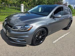 Grey Volkswagen Golf 2018 in Mazeikiai, with an engine capacity of 1.80 L and mileage of 115 thousand km for 11259 €, photo  on AUTOMOTO.COM.LV