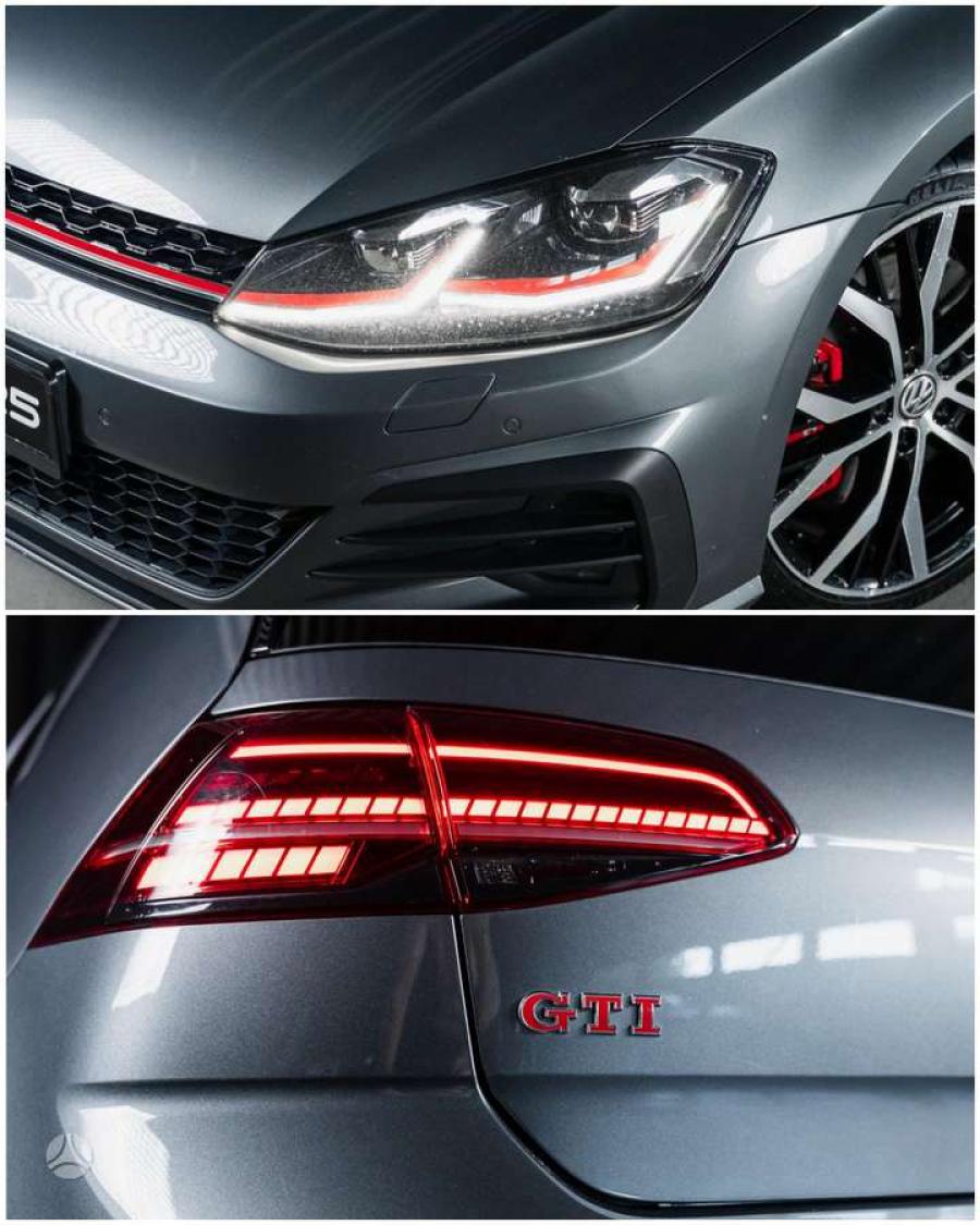 Pelēks Volkswagen Golf 2018 Viļņa, ar dzinēja tilpumu 1.98 L un nobraukumu 139 tūkst. km par 18999 €, foto 9 vietnē AUTOMOTO.COM.LV