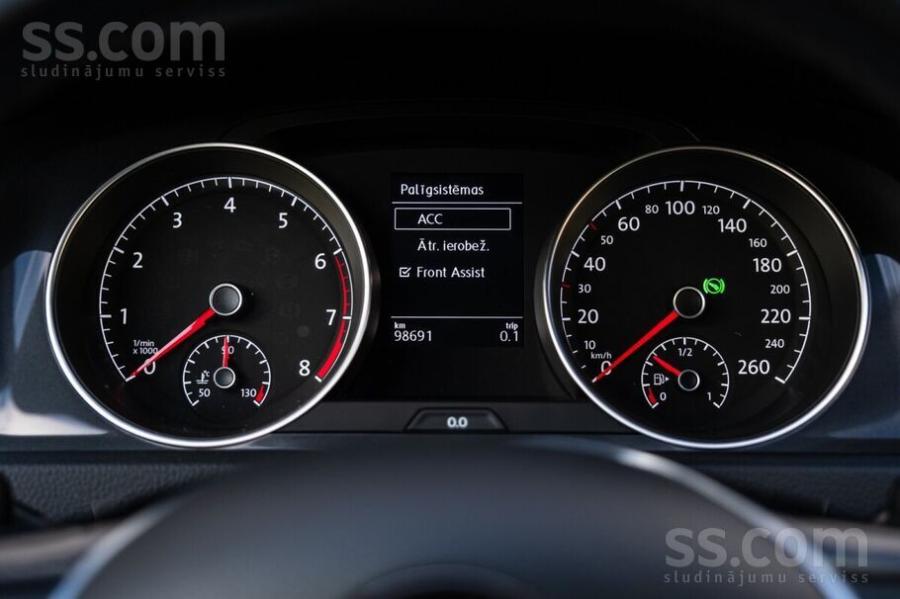 Pelēks Volkswagen Golf 2018 Rīga, ar dzinēja tilpumu 1.50 L un nobraukumu 99 tūkst. km par 14950 €, foto 20 vietnē AUTOMOTO.COM.LV