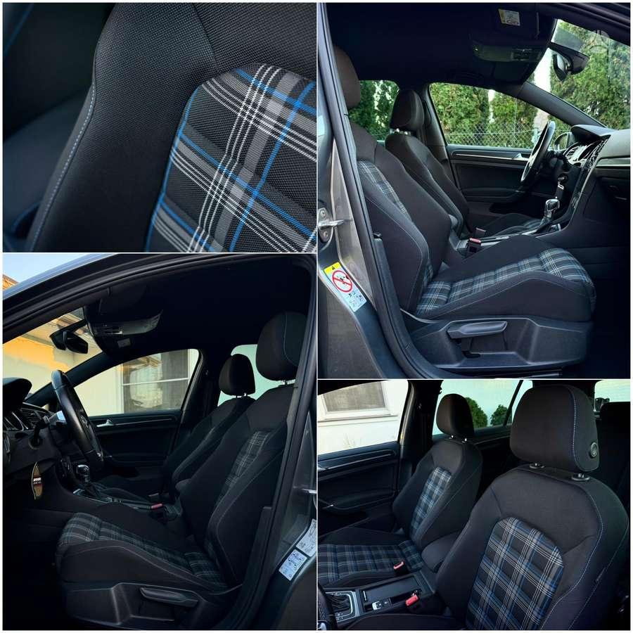 Grey Volkswagen Golf 2018 in Kaunas, with an engine capacity of 1.40 L and mileage of 180 thousand km for 11750 €, photo 9 on AUTOMOTO.COM.LV