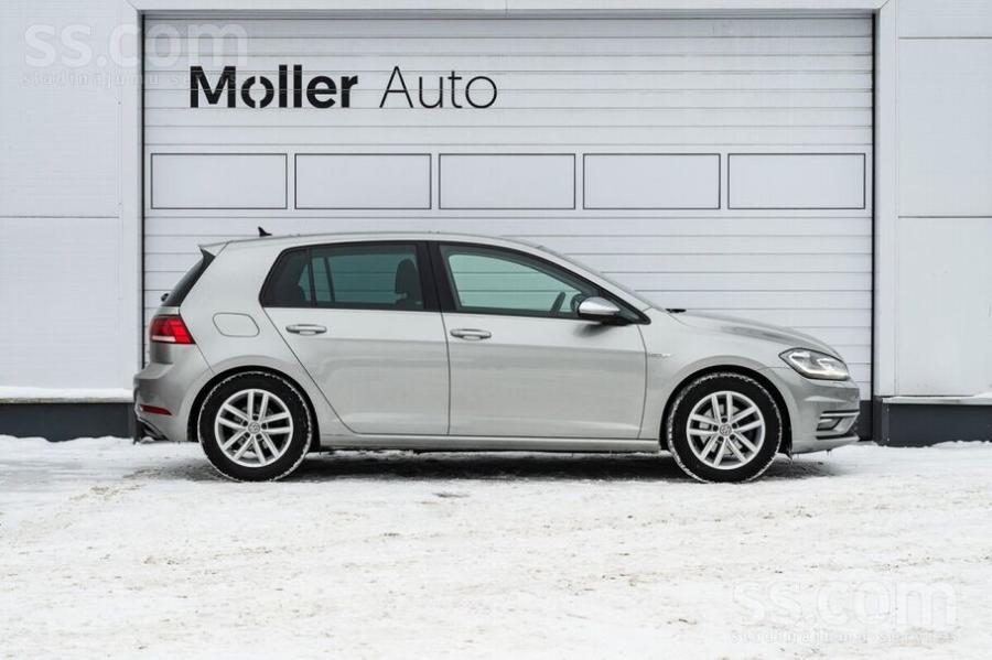 Grey Volkswagen Golf 2019 in Riga, with an engine capacity of 1.50 L and mileage of 87 thousand km for 16850 €, photo 5 on AUTOMOTO.COM.LV