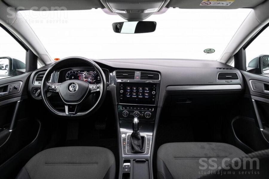 Grey Volkswagen Golf 2019 in Riga, with an engine capacity of 1.50 L and mileage of 87 thousand km for 16850 €, photo 8 on AUTOMOTO.COM.LV