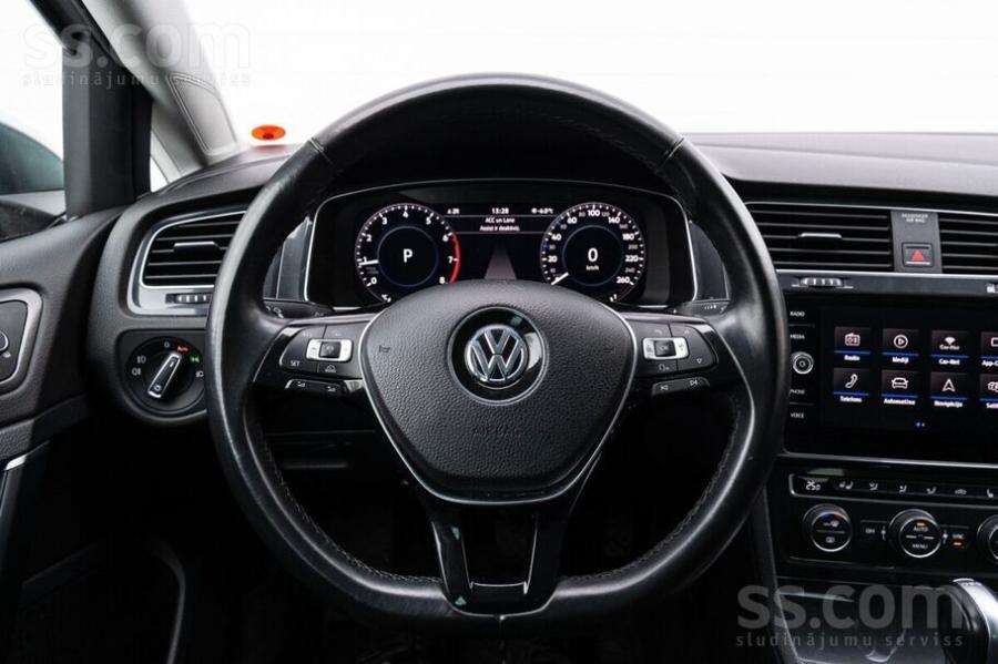 Grey Volkswagen Golf 2019 in Riga, with an engine capacity of 1.50 L and mileage of 87 thousand km for 16850 €, photo 19 on AUTOMOTO.COM.LV