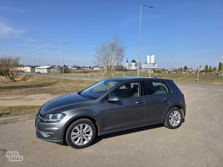 Pelēks Volkswagen Golf 2019 Elektrėnai, ar dzinēja tilpumu 1.60 L un nobraukumu 79 tūkst. km par 14800 €, foto 2 vietnē AUTOMOTO.COM.LV