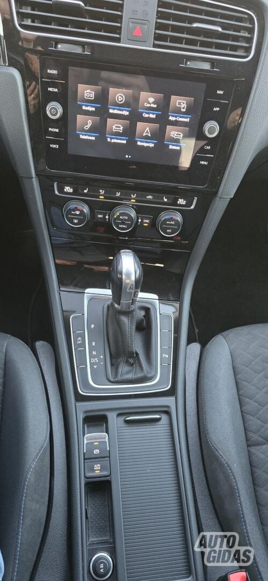 Pelēks Volkswagen Golf 2019 Kauņa, ar dzinēja tilpumu 1.60 L un nobraukumu 254 tūkst. km par 11000 €, foto 19 vietnē AUTOMOTO.COM.LV