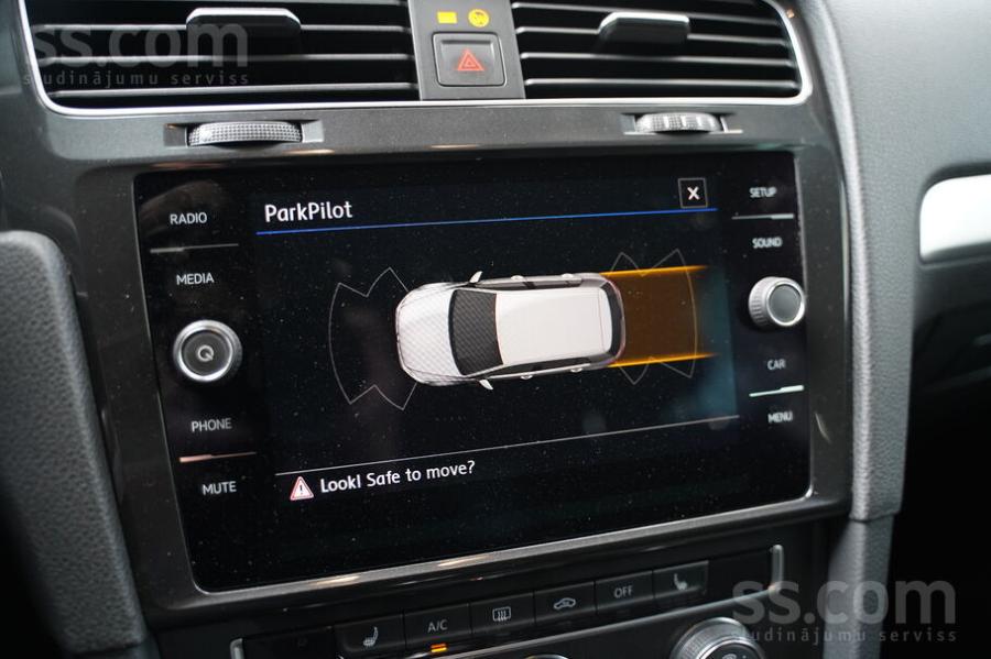 Pelēks Volkswagen Golf 2019 Rīga, ar dzinēja tilpumu 1.00 L un nobraukumu 175 tūkst. km par 7250 €, foto 22 vietnē AUTOMOTO.COM.LV