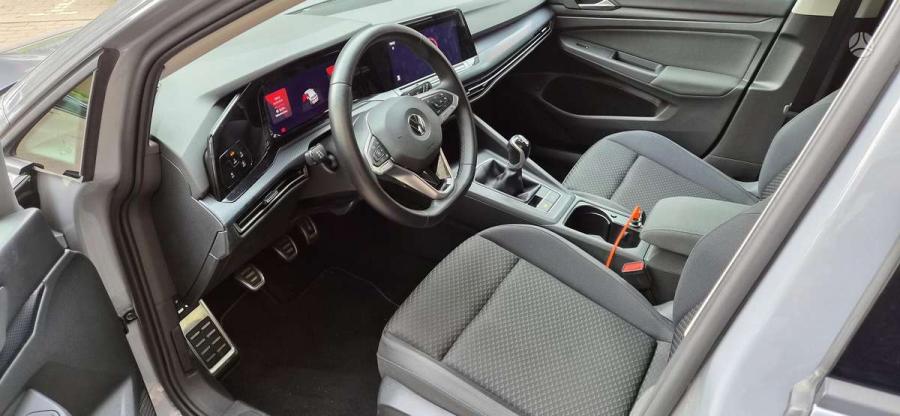 Pelēks Volkswagen Golf 2020 Viļņa, ar dzinēja tilpumu 1.50 L un nobraukumu 45 tūkst. km par 15500 €, foto 10 vietnē AUTOMOTO.COM.LV