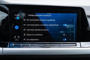 Pelēks Volkswagen Golf 2020 Jelgava, ar dzinēja tilpumu 1.50 L un nobraukumu 127 tūkst. km par 20350 €, foto 12 vietnē AUTOMOTO.COM.LV
