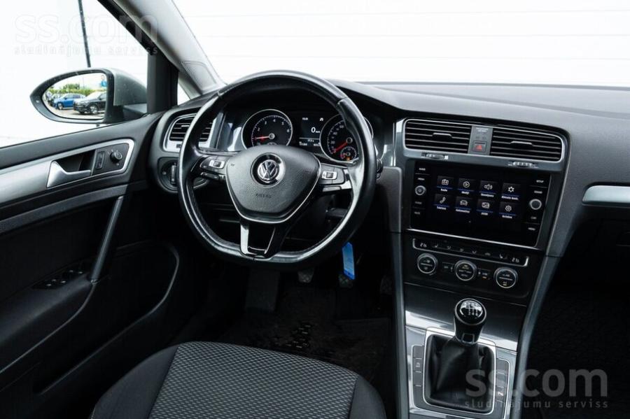 Pelēks Volkswagen Golf 2020 Rīga, ar dzinēja tilpumu 1.50 L un nobraukumu 109 tūkst. km par 11950 €, foto 11 vietnē AUTOMOTO.COM.LV