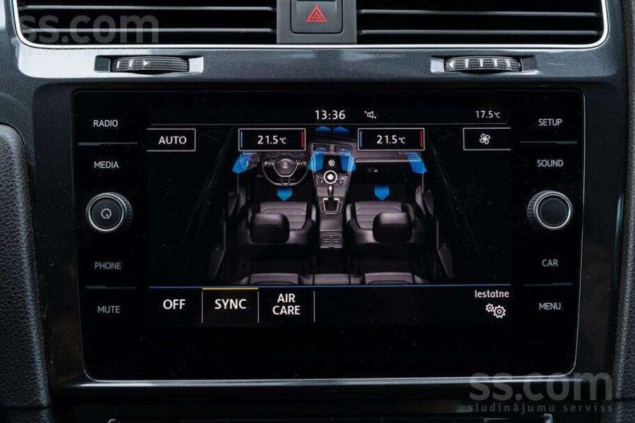 Pelēks Volkswagen Golf 2020 Rīga, ar dzinēja tilpumu 1.50 L un nobraukumu 109 tūkst. km par 11950 €, foto 13 vietnē AUTOMOTO.COM.LV