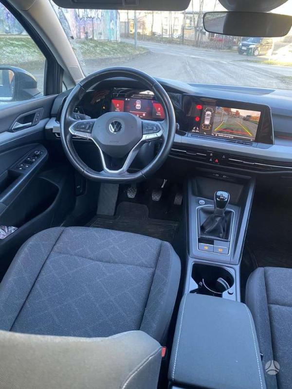 Pelēks Volkswagen Golf 2021 Panevēža, ar dzinēja tilpumu 1.97 L un nobraukumu 255 tūkst. km par 14990 €, foto 8 vietnē AUTOMOTO.COM.LV