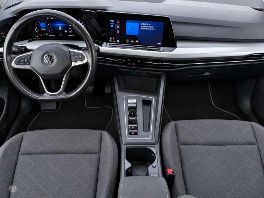 Pelēks Volkswagen Golf 2021 Viļņa, ar dzinēja tilpumu 1.00 L un nobraukumu 133 tūkst. km par 14940 €, foto 8 vietnē AUTOMOTO.COM.LV