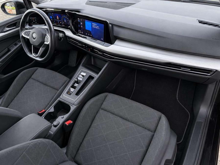Pelēks Volkswagen Golf 2021 Viļņa, ar dzinēja tilpumu 1.00 L un nobraukumu 133 tūkst. km par 14940 €, foto 10 vietnē AUTOMOTO.COM.LV