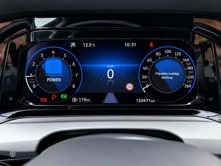 Pelēks Volkswagen Golf 2021 Viļņa, ar dzinēja tilpumu 1.00 L un nobraukumu 133 tūkst. km par 14940 €, foto 15 vietnē AUTOMOTO.COM.LV