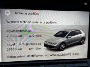 Grey Volkswagen Golf 2022 in Kaunas, with an engine capacity of 1.00 L and mileage of 56 thousand km for 16250 €, photo 40 on AUTOMOTO.COM.LV