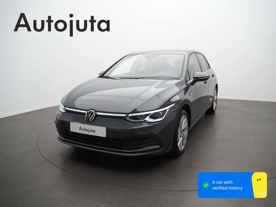 Pelēks Volkswagen Golf 2023 Viļņa, ar dzinēja tilpumu 1.50 L un nobraukumu 58 tūkst. km par 23600 €, foto 1 vietnē AUTOMOTO.COM.LV